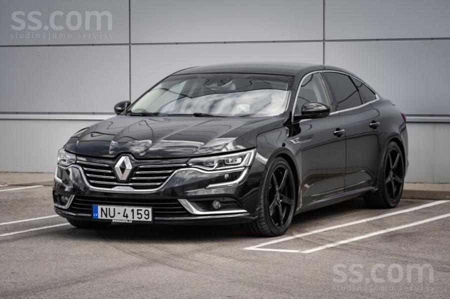 Black Renault Talisman 2017 in Riga, with an engine capacity of 1.60 L and mileage of 323 thousand km for 7950 €, photo 1 on AUTOMOTO.COM.LV