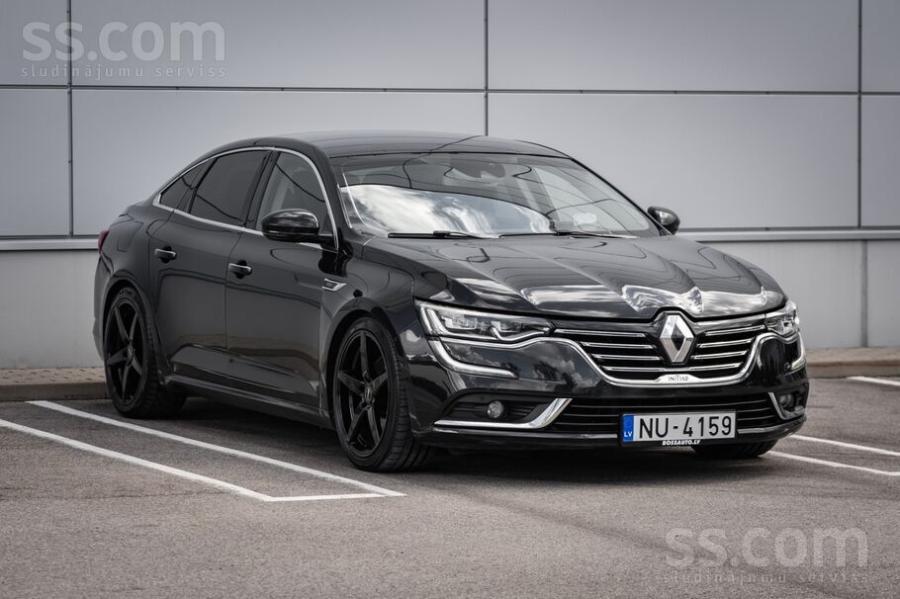 Black Renault Talisman 2017 in Riga, with an engine capacity of 1.60 L and mileage of 323 thousand km for 7950 €, photo 4 on AUTOMOTO.COM.LV