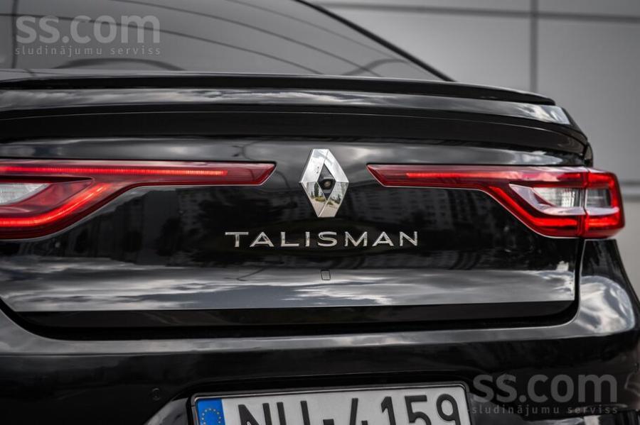 Black Renault Talisman 2017 in Riga, with an engine capacity of 1.60 L and mileage of 323 thousand km for 7950 €, photo 8 on AUTOMOTO.COM.LV