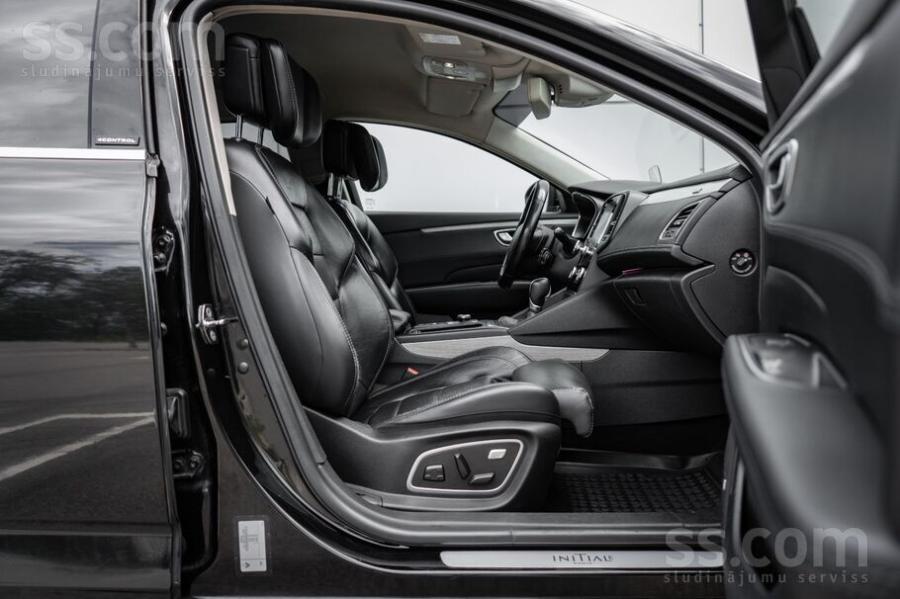 Black Renault Talisman 2017 in Riga, with an engine capacity of 1.60 L and mileage of 323 thousand km for 7950 €, photo 12 on AUTOMOTO.COM.LV