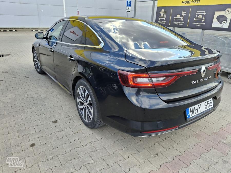 Black Renault Talisman 2018 in Mazeikiai, with an engine capacity of 1.60 L and mileage of 185 thousand km for 10500 €, photo 4 on AUTOMOTO.COM.LV