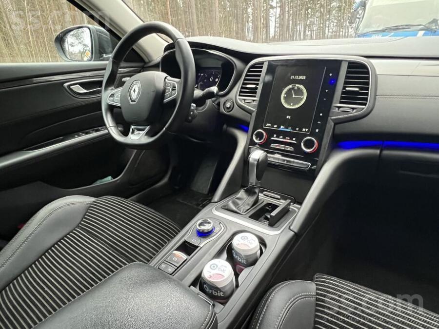 Black Renault Talisman 2019 in Riga, with an engine capacity of 2.00 L and mileage of 0 thousand km for 10800 €, photo 7 on AUTOMOTO.COM.LV