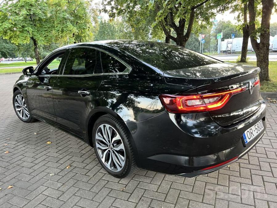 Black Renault Talisman 2019 in Riga, with an engine capacity of 2.00 L and mileage of 0 thousand km for 10500 €, photo 6 on AUTOMOTO.COM.LV