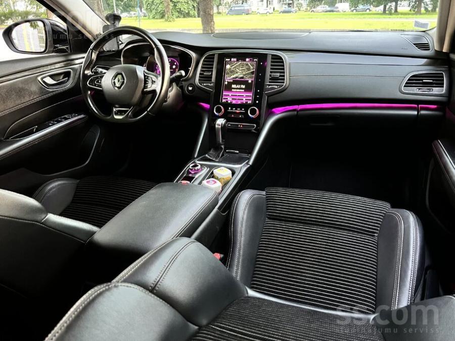 Black Renault Talisman 2019 in Riga, with an engine capacity of 2.00 L and mileage of 0 thousand km for 10500 €, photo 10 on AUTOMOTO.COM.LV