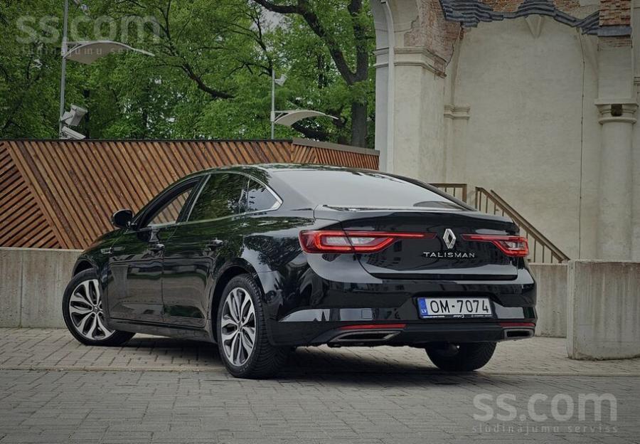 Melns Renault Talisman 2020 Jelgava, ar dzinēja tilpumu 2.00 L un nobraukumu 176 tūkst. km par 9890 €, foto 7 vietnē AUTOMOTO.COM.LV