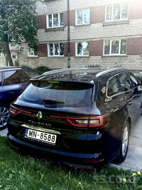 Black Renault Talisman 2016 in Rezekne, with an engine capacity of 1.60 L and mileage of 260 thousand km for 5500 €, photo 2 on AUTOMOTO.COM.LV