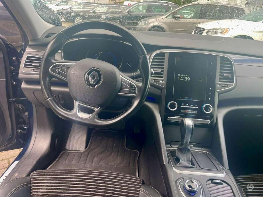 Black Renault Talisman 2016 in Vilnius, with an engine capacity of 1.57 L and mileage of 193 thousand km for 8500 €, photo 10 on AUTOMOTO.COM.LV