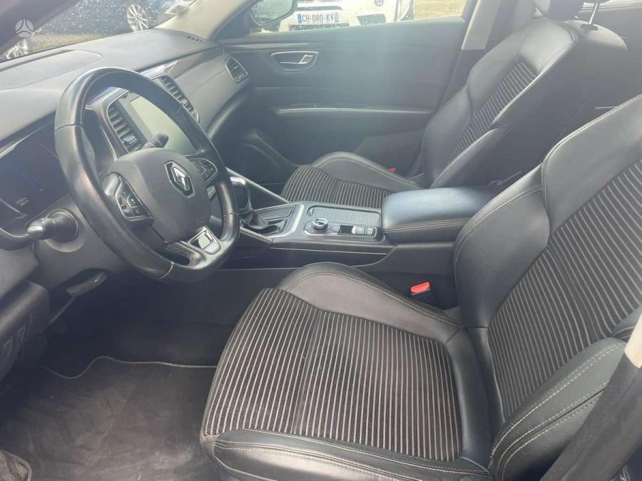 Black Renault Talisman 2016 in Vilnius, with an engine capacity of 1.57 L and mileage of 193 thousand km for 8500 €, photo 12 on AUTOMOTO.COM.LV