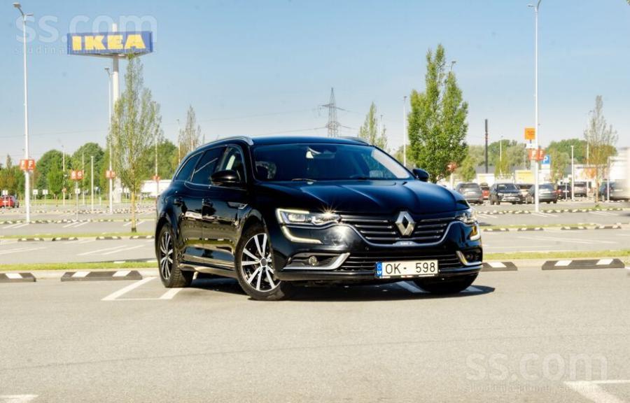 Black Renault Talisman 2016 in Riga, with an engine capacity of 1.60 L and mileage of 263 thousand km for 9290 €, photo 3 on AUTOMOTO.COM.LV