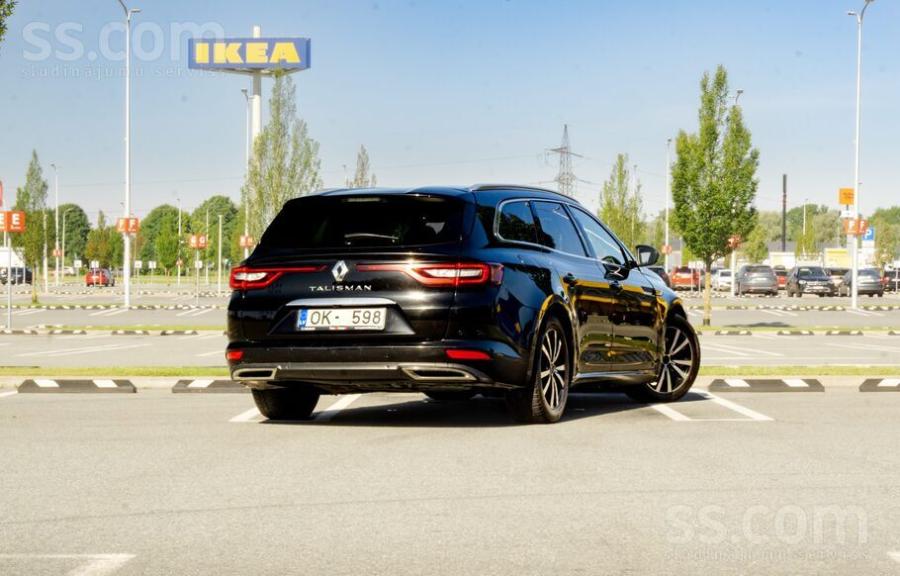 Black Renault Talisman 2016 in Riga, with an engine capacity of 1.60 L and mileage of 263 thousand km for 9290 €, photo 7 on AUTOMOTO.COM.LV