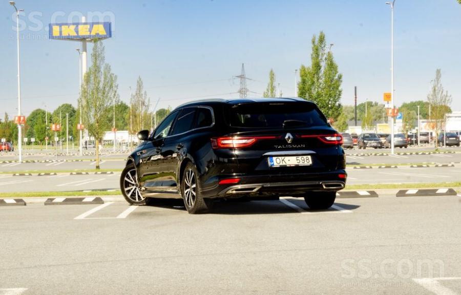 Black Renault Talisman 2016 in Riga, with an engine capacity of 1.60 L and mileage of 263 thousand km for 9290 €, photo 9 on AUTOMOTO.COM.LV