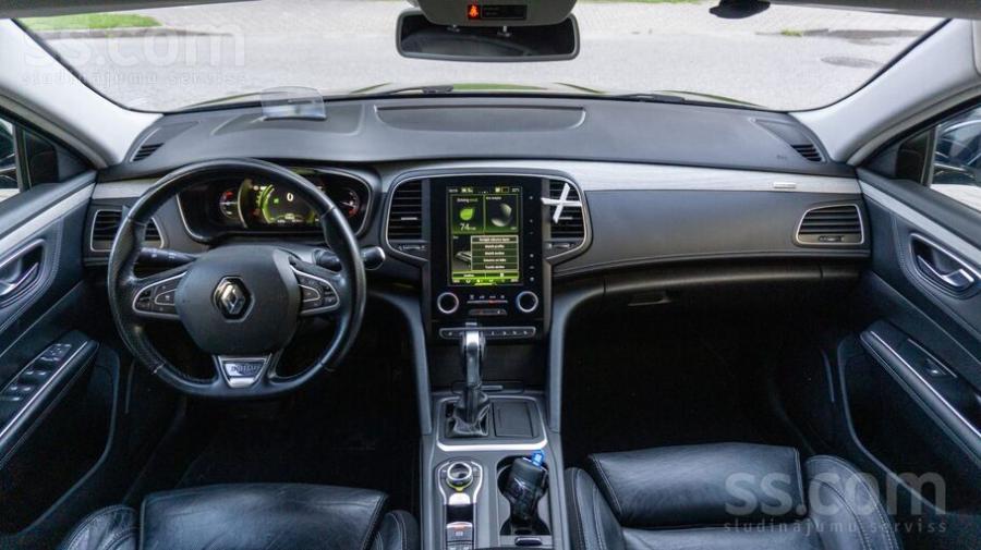 Black Renault Talisman 2016 in Riga, with an engine capacity of 1.60 L and mileage of 263 thousand km for 9290 €, photo 13 on AUTOMOTO.COM.LV