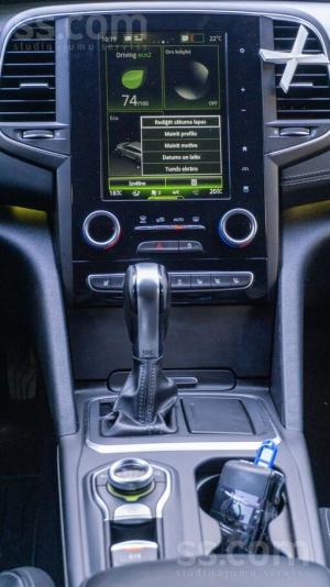 Black Renault Talisman 2016 in Riga, with an engine capacity of 1.60 L and mileage of 263 thousand km for 9290 €, photo 14 on AUTOMOTO.COM.LV