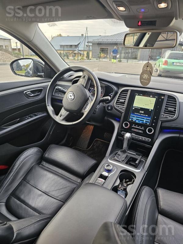 Melns Renault Talisman 2017 Talsi, ar dzinēja tilpumu 1.60 L un nobraukumu 258 tūkst. km par 9450 €, foto 3 vietnē AUTOMOTO.COM.LV