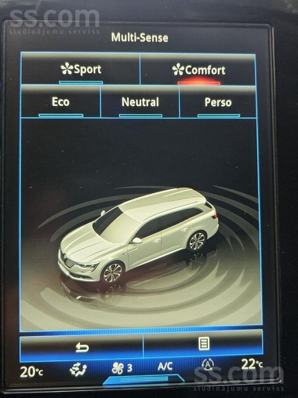 Melns Renault Talisman 2017 Talsi, ar dzinēja tilpumu 1.60 L un nobraukumu 258 tūkst. km par 9450 €, foto 5 vietnē AUTOMOTO.COM.LV