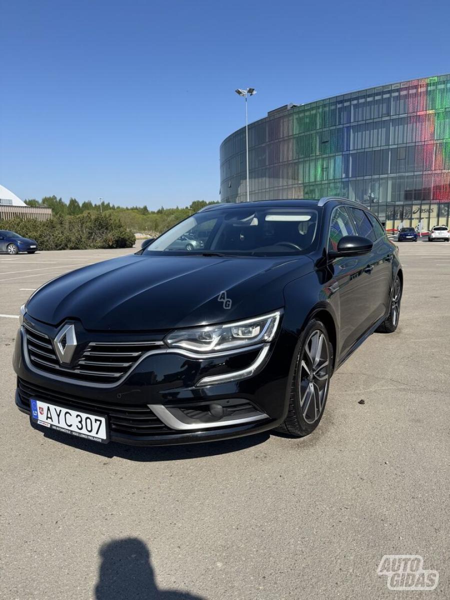 Black Renault Talisman 2017 in Siauliai, with an engine capacity of 1.60 L and mileage of 243 thousand km for 8799 €, photo 1 on AUTOMOTO.COM.LV