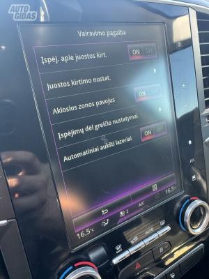 Black Renault Talisman 2017 in Siauliai, with an engine capacity of 1.60 L and mileage of 243 thousand km for 8799 €, photo 14 on AUTOMOTO.COM.LV