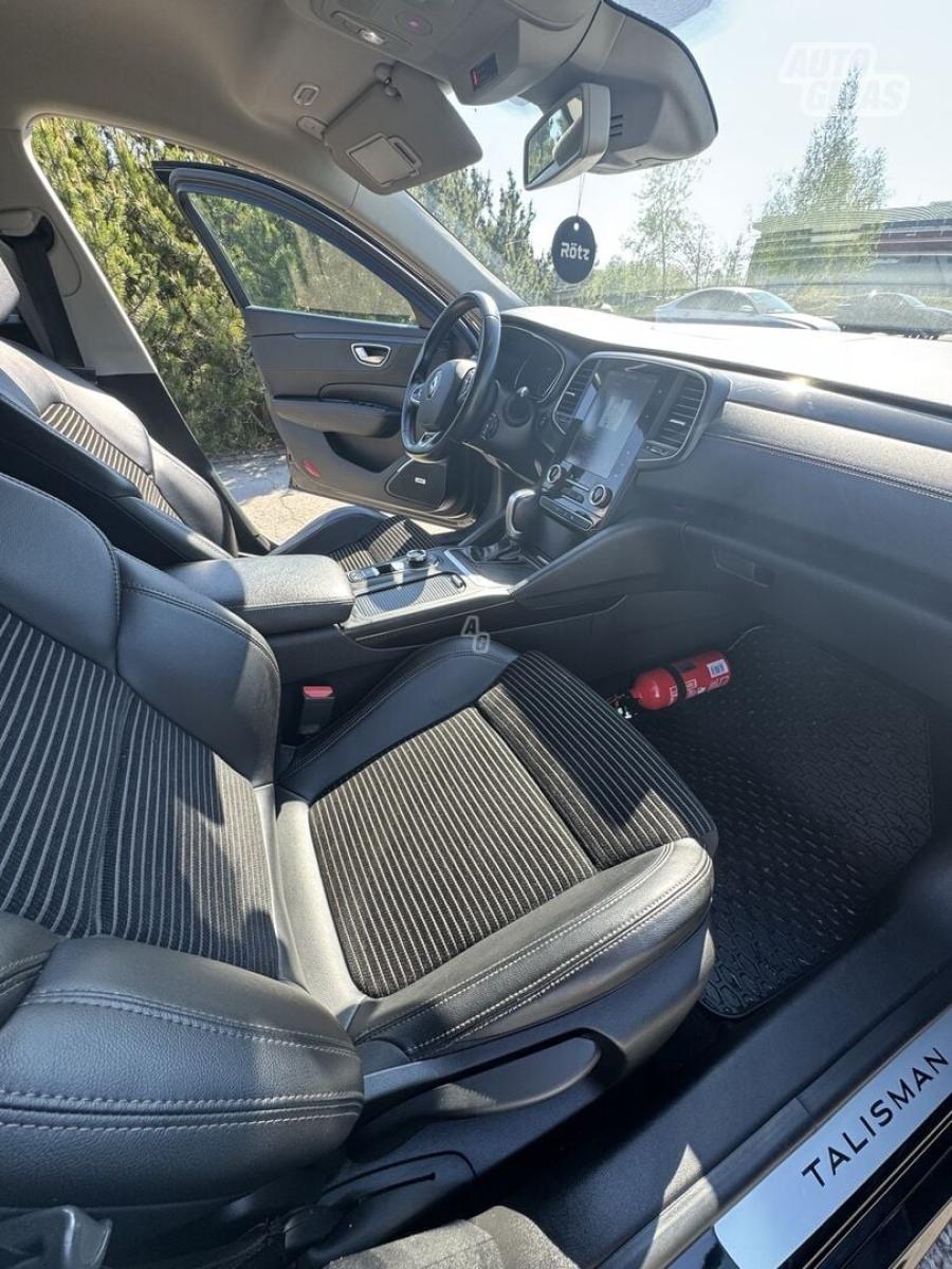 Black Renault Talisman 2017 in Siauliai, with an engine capacity of 1.60 L and mileage of 243 thousand km for 8799 €, photo 18 on AUTOMOTO.COM.LV