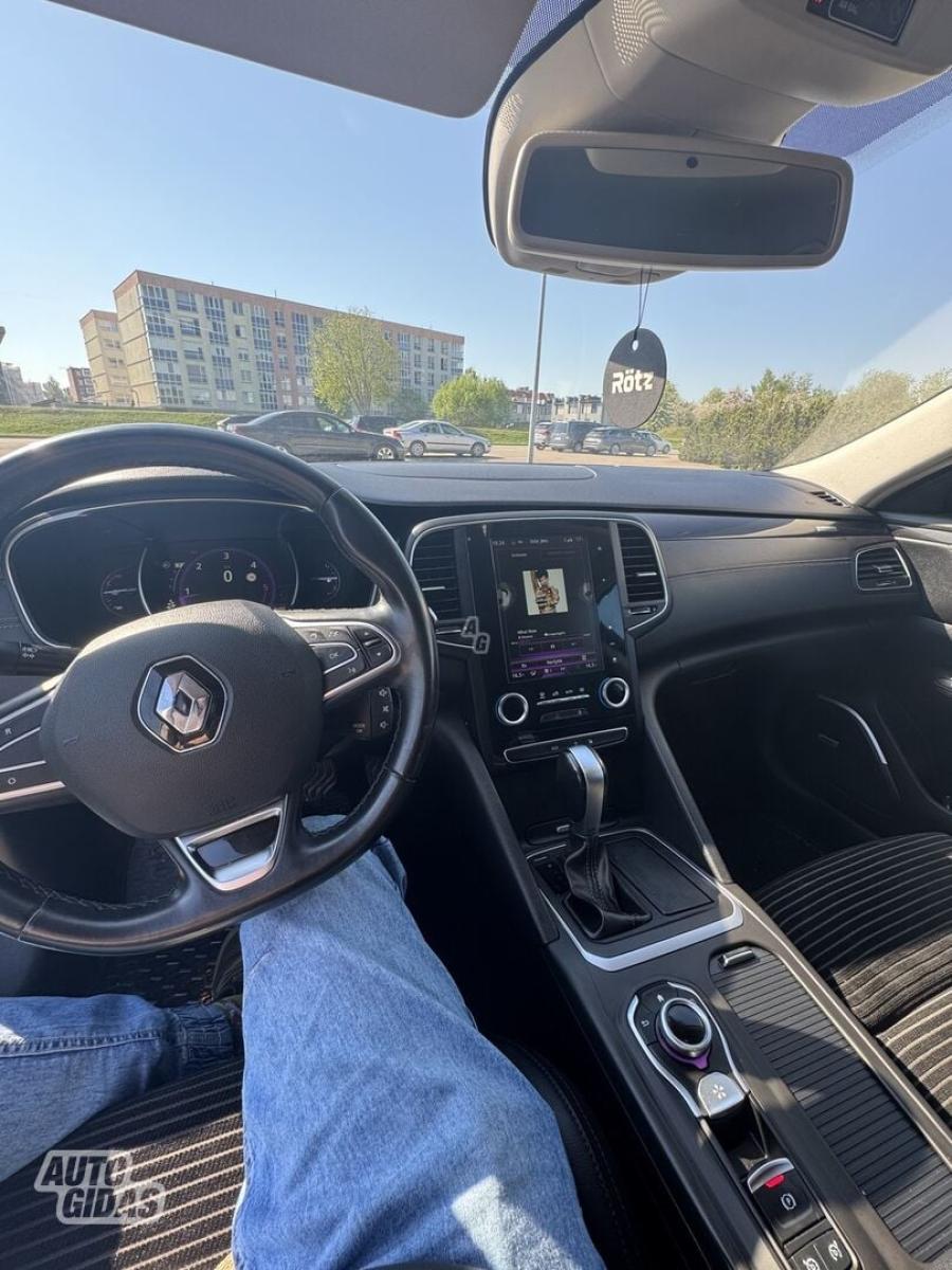 Black Renault Talisman 2017 in Siauliai, with an engine capacity of 1.60 L and mileage of 243 thousand km for 8799 €, photo 23 on AUTOMOTO.COM.LV