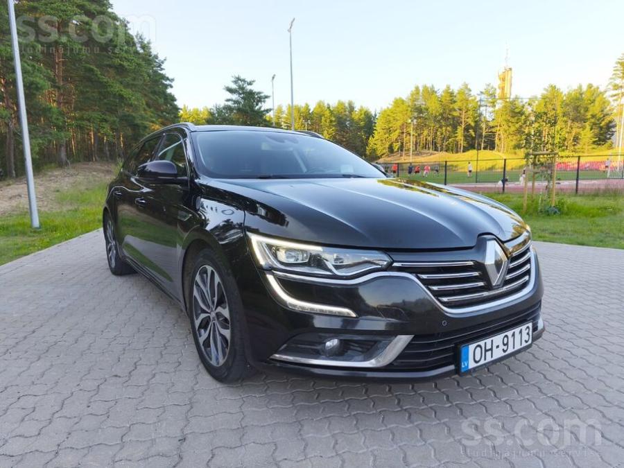 Black Renault Talisman 2017 in Riga, with an engine capacity of 1.60 L and mileage of 254 thousand km for 8490 €, photo 1 on AUTOMOTO.COM.LV