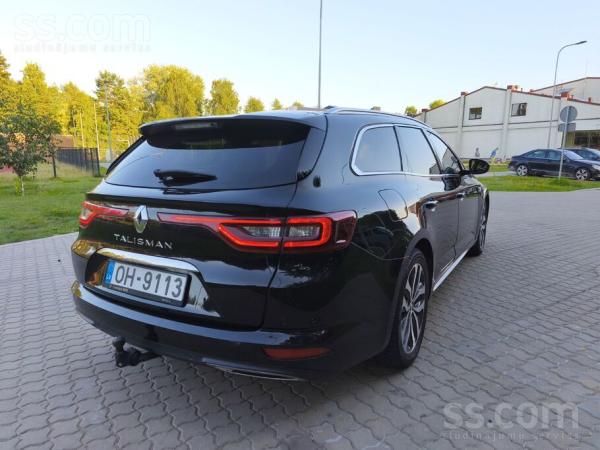 Black Renault Talisman 2017 in Riga, with an engine capacity of 1.60 L and mileage of 254 thousand km for 8490 €, photo 4 on AUTOMOTO.COM.LV