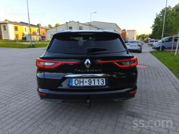 Black Renault Talisman 2017 in Riga, with an engine capacity of 1.60 L and mileage of 254 thousand km for 8490 €, photo 6 on AUTOMOTO.COM.LV