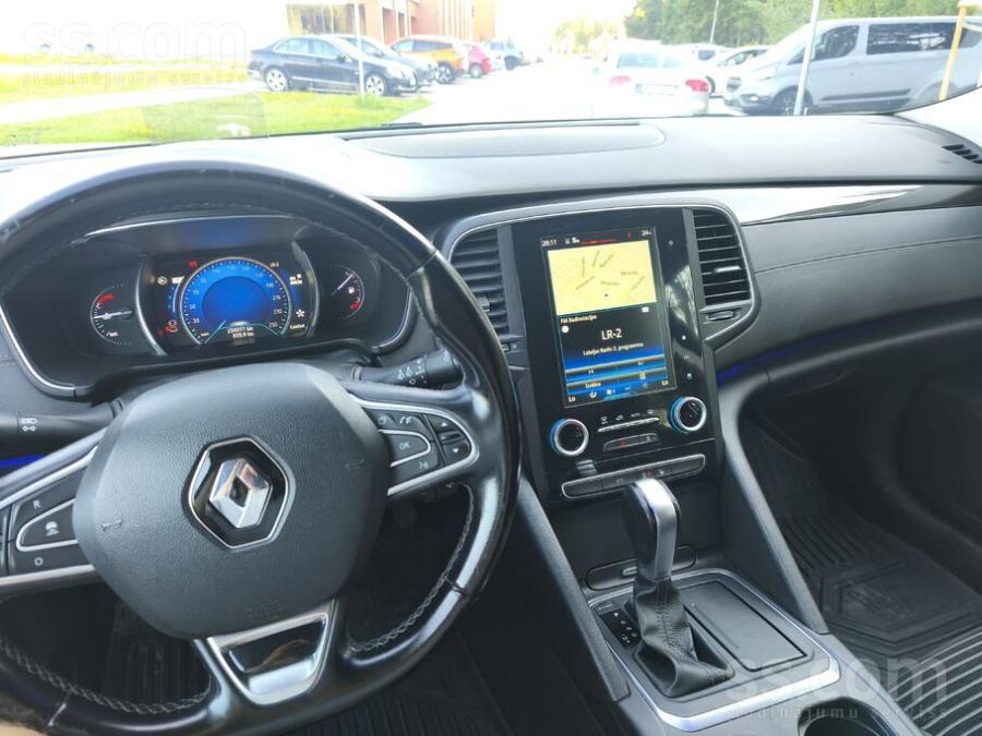 Black Renault Talisman 2017 in Riga, with an engine capacity of 1.60 L and mileage of 254 thousand km for 8490 €, photo 18 on AUTOMOTO.COM.LV