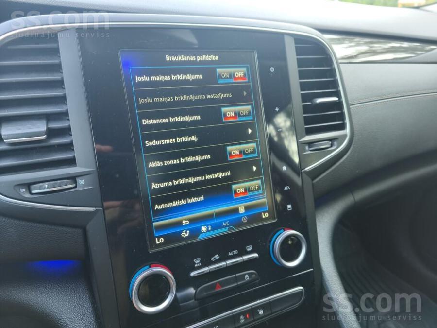 Black Renault Talisman 2017 in Riga, with an engine capacity of 1.60 L and mileage of 254 thousand km for 8490 €, photo 22 on AUTOMOTO.COM.LV