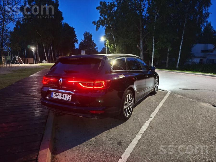 Black Renault Talisman 2017 in Riga, with an engine capacity of 1.60 L and mileage of 254 thousand km for 8490 €, photo 30 on AUTOMOTO.COM.LV