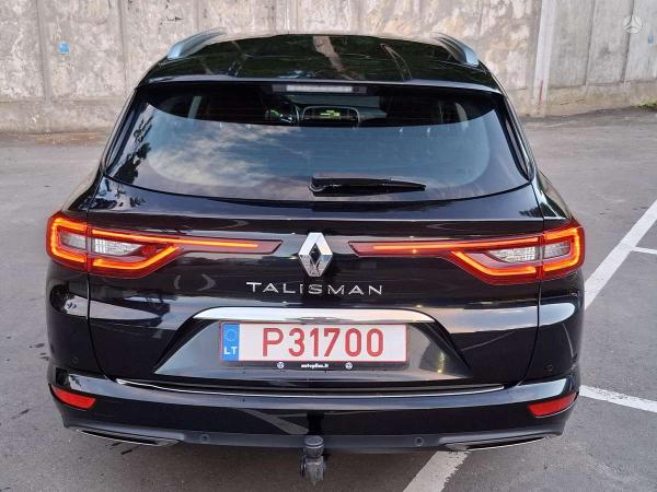 Black Renault Talisman 2017 in Vilnius, with an engine capacity of 1.60 L and mileage of 224 thousand km for 7900 €, photo 8 on AUTOMOTO.COM.LV
