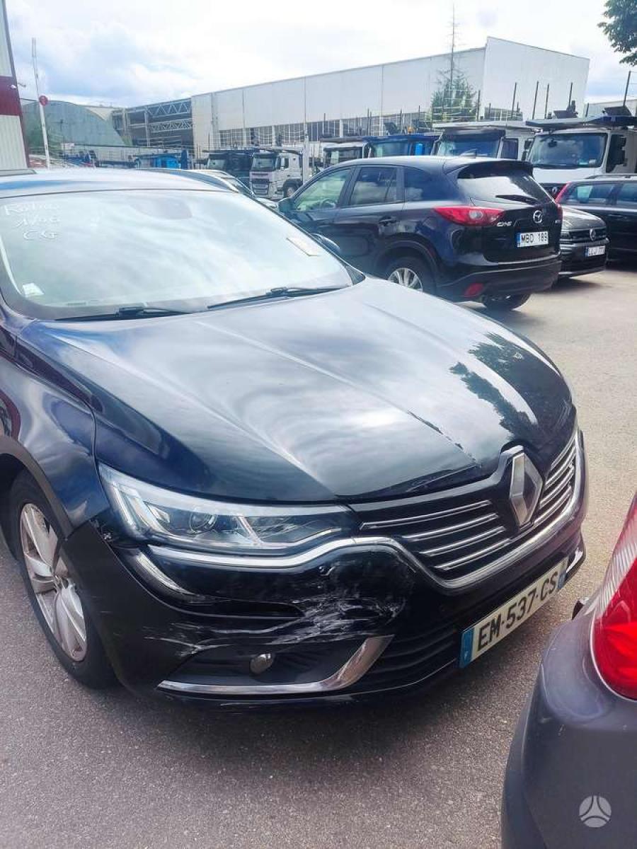 Black Renault Talisman 2017 in Kaunas, with an engine capacity of 1.46 L and mileage of 184 thousand km for 4650 €, photo 8 on AUTOMOTO.COM.LV