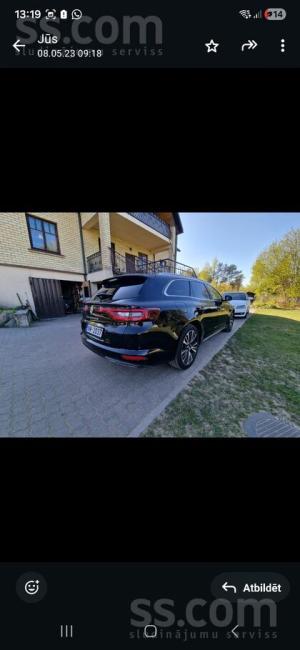 Black Renault Talisman 2017 in Riga, with an engine capacity of 1.60 L and mileage of 307 thousand km for 9250 €, photo 7 on AUTOMOTO.COM.LV