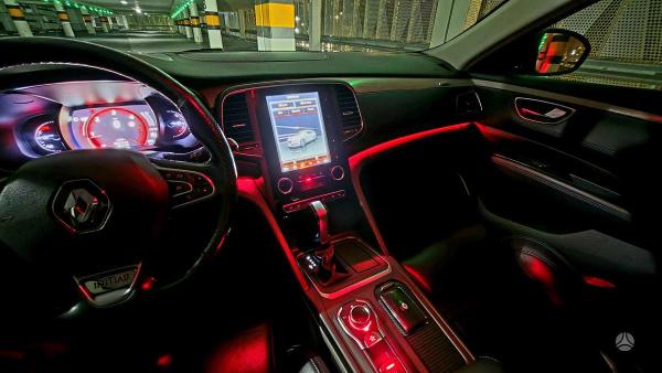 Renault Talisman 2017 in Vilnius on AUTOMOTO.COM.LV Black Renault Talisman 2017 in Vilnius, with an engine capacity of 1.60 L and mileage of 296 thousand km for 6899 €, photo 10 on AUTOMOTO.COM.LV