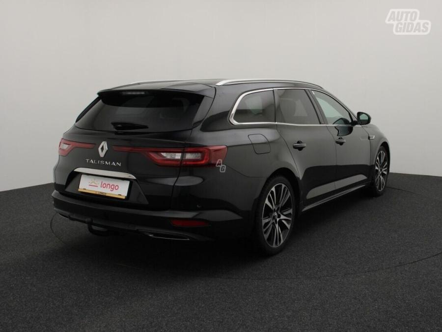 Black Renault Talisman 2018 in Vilnius, with an engine capacity of 1.60 L and mileage of 241 thousand km for 11999 €, photo 8 on AUTOMOTO.COM.LV