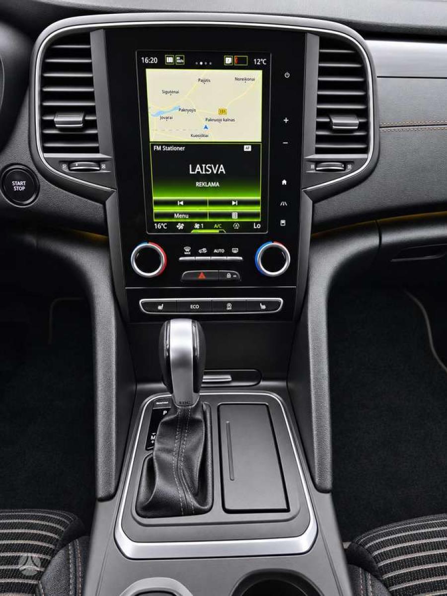 Black Renault Talisman 2018 in Pakruojis, with an engine capacity of 1.60 L and mileage of 203 thousand km for 7200 €, photo 11 on AUTOMOTO.COM.LV