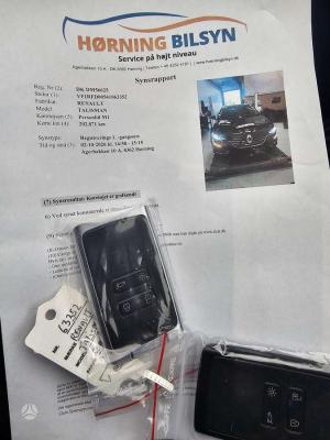 Black Renault Talisman 2018 in Pakruojis, with an engine capacity of 1.60 L and mileage of 203 thousand km for 7200 €, photo 19 on AUTOMOTO.COM.LV