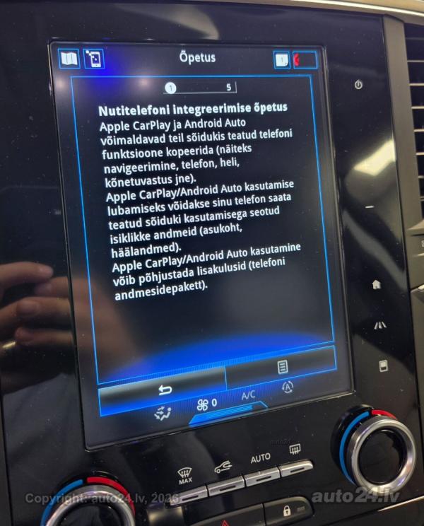 Melns Renault Talisman 2019 Tartu, ar dzinēja tilpumu 2.00 L un nobraukumu 132 tūkst. km par 15990 €, foto 11 vietnē AUTOMOTO.COM.LV