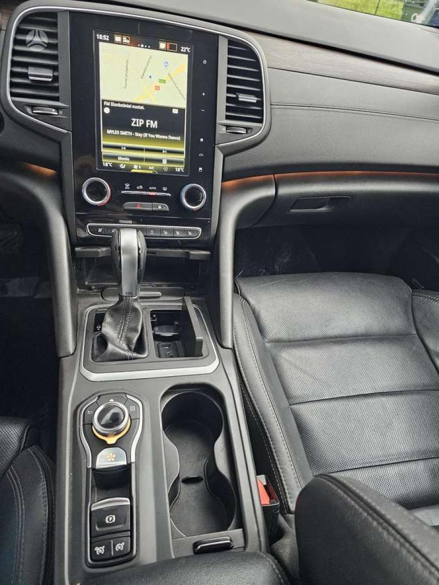 Melns Renault Talisman 2019 Kauņa, ar dzinēja tilpumu 2.00 L un nobraukumu 345 tūkst. km par 7498 €, foto 17 vietnē AUTOMOTO.COM.LV