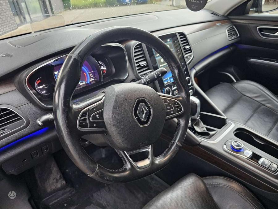 Melns Renault Talisman 2019 Kauņa, ar dzinēja tilpumu 2.00 L un nobraukumu 345 tūkst. km par 5549 €, foto 13 vietnē AUTOMOTO.COM.LV