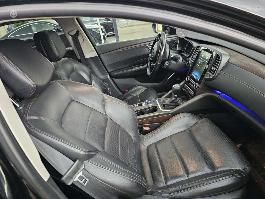 Melns Renault Talisman 2019 Kauņa, ar dzinēja tilpumu 2.00 L un nobraukumu 345 tūkst. km par 5549 €, foto 30 vietnē AUTOMOTO.COM.LV