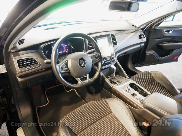 Black Renault Talisman 2020 in Tallinn, with an engine capacity of 2.00 L and mileage of 105 thousand km for 17900 €, photo 7 on AUTOMOTO.COM.LV