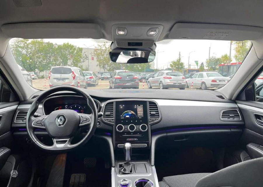 Black Renault Talisman 2021 in Panevezys, with an engine capacity of 2.00 L and mileage of 201 thousand km for 15900 €, photo 6 on AUTOMOTO.COM.LV