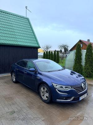Zils Renault Talisman 2016 Tallina, ar dzinēja tilpumu 1.50 L un nobraukumu 250 tūkst. km par 8700 €, foto  vietnē AUTOMOTO.COM.LV