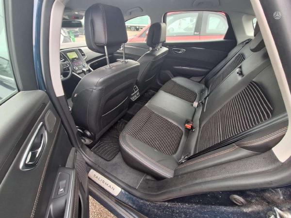 Blue Renault Talisman 2016 in Jurbarkas, with an engine capacity of 1.60 L and mileage of 152 thousand km for 7900 €, photo 11 on AUTOMOTO.COM.LV