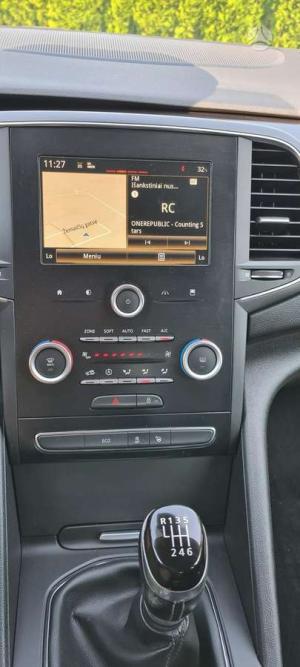 Blue Renault Talisman 2016 in Panevezys, with an engine capacity of 1.50 L and mileage of 188 thousand km for 7200 €, photo 13 on AUTOMOTO.COM.LV