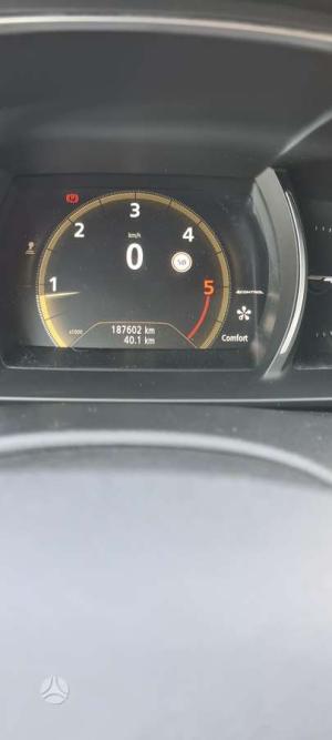 Blue Renault Talisman 2016 in Panevezys, with an engine capacity of 1.50 L and mileage of 188 thousand km for 7200 €, photo 15 on AUTOMOTO.COM.LV