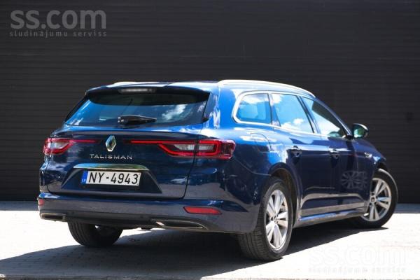 Zils Renault Talisman 2016 Rīga, ar dzinēja tilpumu 1.60 L un nobraukumu 210 tūkst. km par 7690 €, foto 3 vietnē AUTOMOTO.COM.LV