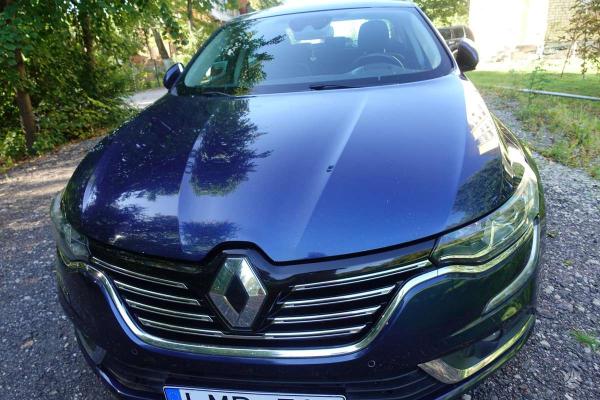 Blue Renault Talisman 2016 in Kaunas, with an engine capacity of 1.60 L and mileage of 230 thousand km for 6500 €, photo 7 on AUTOMOTO.COM.LV