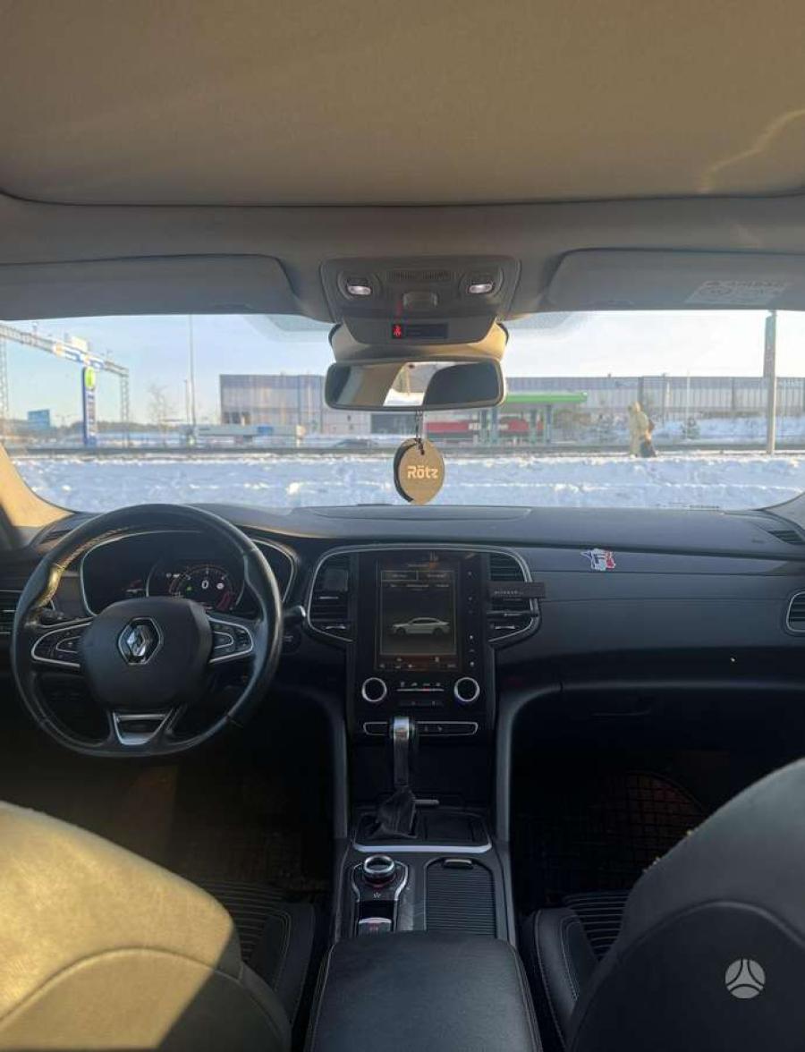 Blue Renault Talisman 2017 in Vilnius, with an engine capacity of 1.60 L and mileage of 340 thousand km for 6500 €, photo 15 on AUTOMOTO.COM.LV