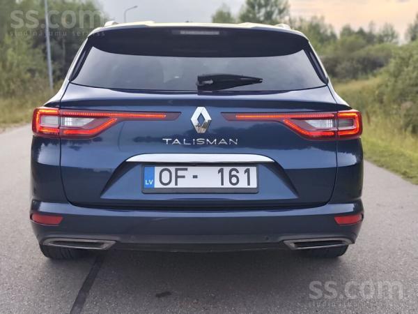 Blue Renault Talisman 2016 in Tukums, with an engine capacity of 1.60 L and mileage of 0 thousand km for 9990 €, photo 4 on AUTOMOTO.COM.LV
